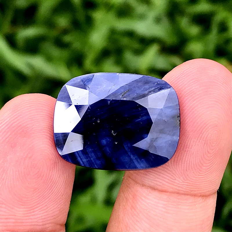 Certified 3268 Crt Sapphire Blue Color Play Natural Only Heated Sri Lanka