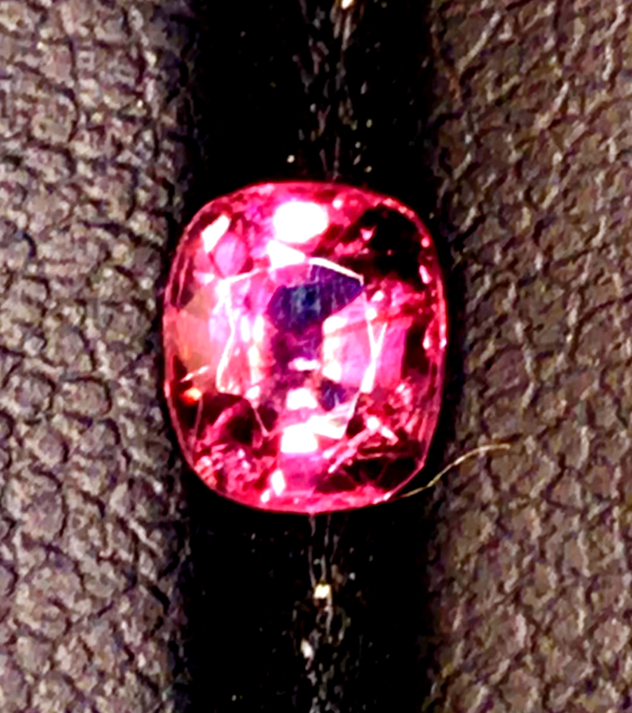 Custom Cut Natural Spinel 0 65 Ct Spinel White Grey